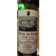 Coto De Imaz Red Wine, Rioja 2005: Calories, Nutrition Analysis & More ...