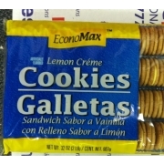 EconoMax Cookies, Lemon Creme: Calories, Nutrition Analysis & More ...