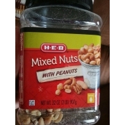 H-E-B Mixed Nuts With Peanuts: Calories, Nutrition Analysis & More ...