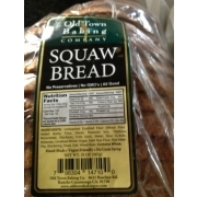 Old Town Baking Company Squaw Bread: Calories, Nutrition Analysis ...