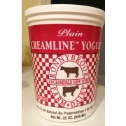 Ronnybrook Dairy Farm Yogurt, Creamline, Plain: Calories, Nutrition ...