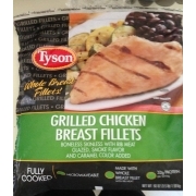 Tyson Grilled Chicken Breast Fillets: Calories, Nutrition Analysis ...
