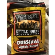 Rye Street Chips, Potato, Kettle Cooked, Original, Lightly Salted ...