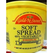 Gold-N-Sweet Soft Spread: Calories, Nutrition Analysis & More | Fooducate