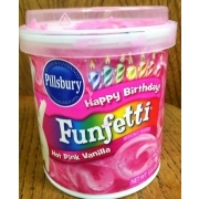 Pillsbury Funfetti Hot Pink Vanilla Frosting: Calories, Nutrition ...