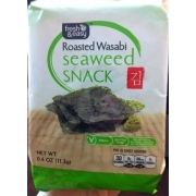 Fresh & Easy Roasted Wasabi Seaweed Snack: Calories, Nutrition Analysis ...