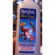 AmaZake Rice Shake, Vanilla Gorilla With Soy Protein, Calcium Fortified ...