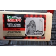Cabot Classic Vermont Cheddar Cheese: Calories, Nutrition Analysis ...