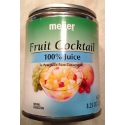 Meijer Juice 100%, Fruit Cocktail: Calories, Nutrition Analysis & More ...
