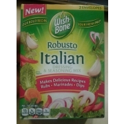 Wish Bone Robusto Italian Dressing And Seasoning Mix: Calories ...