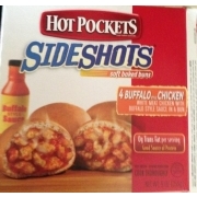 Hot Pockets Buffalo Style Chicken, Mini, Soft Baked Buns: Calories ...