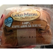 Gold Medal Bakery 100% Stone Ground Wheat Bread: Calories, Nutrition ...
