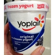 Yoplait Original Mountain Blueberry Frozen Yogurt: Calories, Nutrition ...