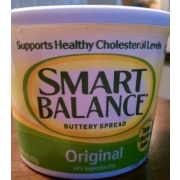 Smart Balance Buttery Spread, Original: Calories, Nutrition Analysis ...