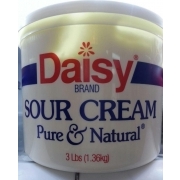 Daisy Brand Sour Cream, Grade A, Pure & Natural: Calories, Nutrition ...