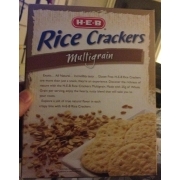 H-E-B Multigrain Rice Crackers: Calories, Nutrition Analysis & More ...
