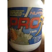 Nu-Tek Pro 5 Vanilla Flavor Protein Supplement: Calories, Nutrition ...