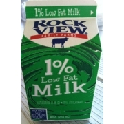 Rock View Family Farms 1% Lowfat Milk: Calories, Nutrition Analysis ...