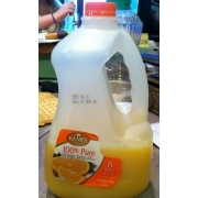 Kemp's Juice 100% Pure, Orange: Calories, Nutrition Analysis & More ...