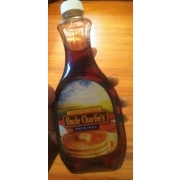 Uncle Charlie's Pancake Syrup: Calories, Nutrition Analysis & More ...