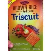 Triscuit Crackers, Brown Rice, Red Bean Roasted Red Pepper: Calories ...