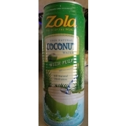 Zola Coconut Water With Pulp: Calories, Nutrition Analysis & More ...