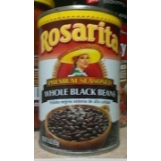 Rosarita Whole Black Beans, Premium Seasoned: Calories, Nutrition ...
