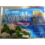 Meijer Winter Blend, Steamable, Vegetables: Calories, Nutrition ...