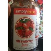 Simply Value Jam, Strawberry: Calories, Nutrition Analysis & More ...