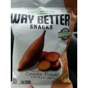 Way Better Simply Sweet Potato Tortilla Chips: Calories, Nutrition ...