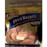 Foster Farms Chicken Breast Patties With Rib Meat: Calories, Nutrition ...