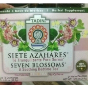 Tadin Herbal Tea, Seven Blossoms, Dietary Supplement: Calories ...
