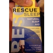 Rescue Sleep Natural Sleep Aid, 100% Natural: Calories, Nutrition ...