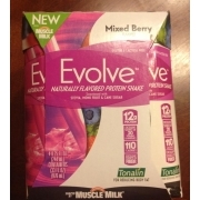 Evolve Mixed Berry Protein Shake: Calories, Nutrition Analysis & More ...