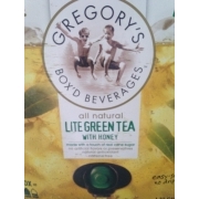 Gregory's Green Tea With Honey, Lite: Calories, Nutrition Analysis ...