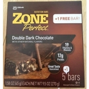 Abbot Zone Perfect, Double Dark Chocolate: Calories, Nutrition Analysis ...