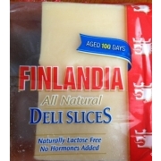 Finlandia Cheese, Imported Swiss, Thin Sliced: Calories, Nutrition ...