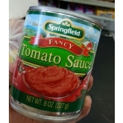 Springfield Tomato Sauce, Fancy: Calories, Nutrition Analysis & More ...