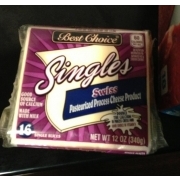 Best Choice Cheese: Calories, Nutrition Analysis & More | Fooducate