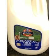 Fresh Food City Milk, 2% Reduced Fat Milk: Calories, Nutrition Analysis ...