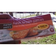 Market Pantry Hash Brown Patties: Calories, Nutrition Analysis & More ...