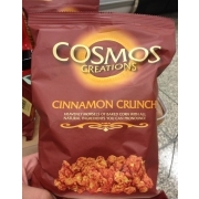 Cosmos Creations Cinnamon Crunch Popcorn: Calories, Nutrition Analysis ...