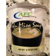 AFC Franchise Corp Tofu Miso Soup: Calories, Nutrition Analysis & More ...