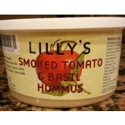Lilly's Smoked Tomato & Basil Hummus: Calories, Nutrition Analysis ...