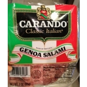 Carando Classic Italian, Genoa Salami: Calories, Nutrition Analysis ...