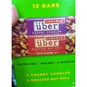 LARABAR Uber Bar, Cherry Cobbler & Roasted Nut Roll: Calories ...