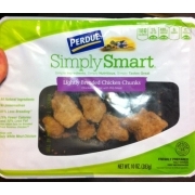 Perdue Simply Smart Lightly Breaded Chicken Chunks: Calories, Nutrition ...