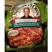 Newman's Own Grilled Chicken Teriyaki With Lo Mein Noodles: Calories ...