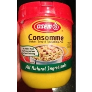 Osem Consomme Instant Soup & Seasoning Mix: Calories, Nutrition ...