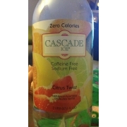 Cascade Ice Sparkling Water, Naturally Flavored, Citrus Twist: Calories ...
